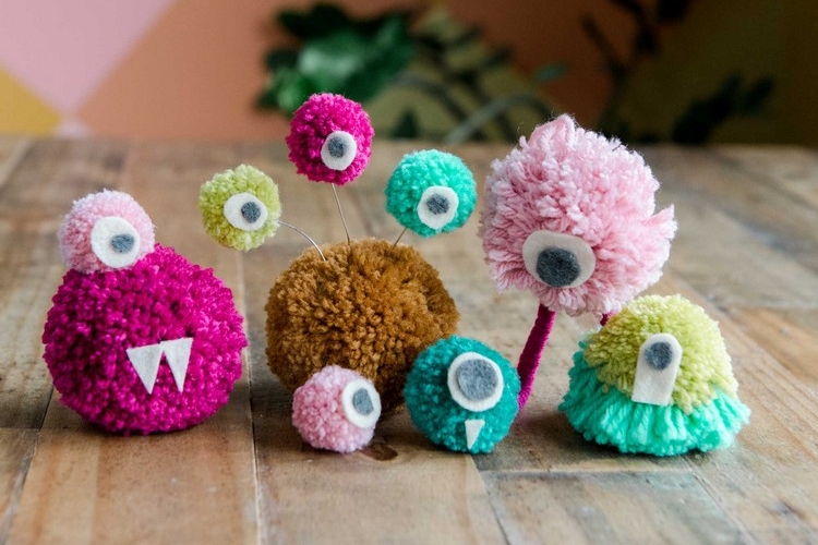 Basteln mit Wolle: Süße Bastelideen für Kinder und ihre Eltern