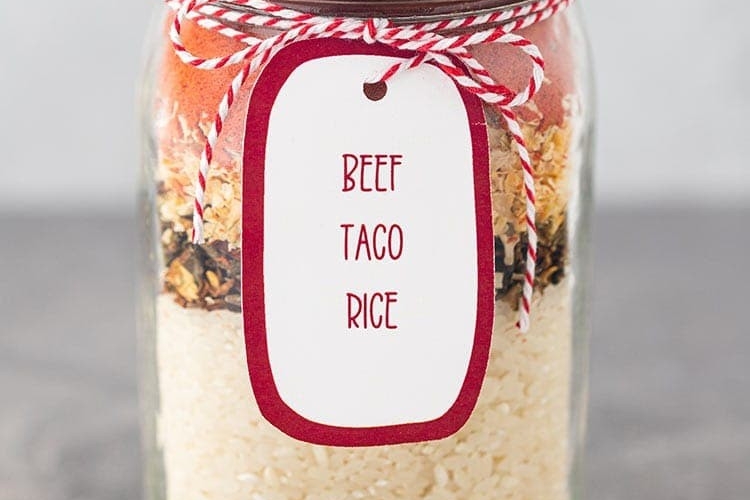 Geschenke aus der Küche: Rezeptideen für Reis Mischung im Glas