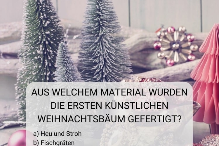 Weihnachtsquiz mit Lösungen - Spielend Neues lernen!