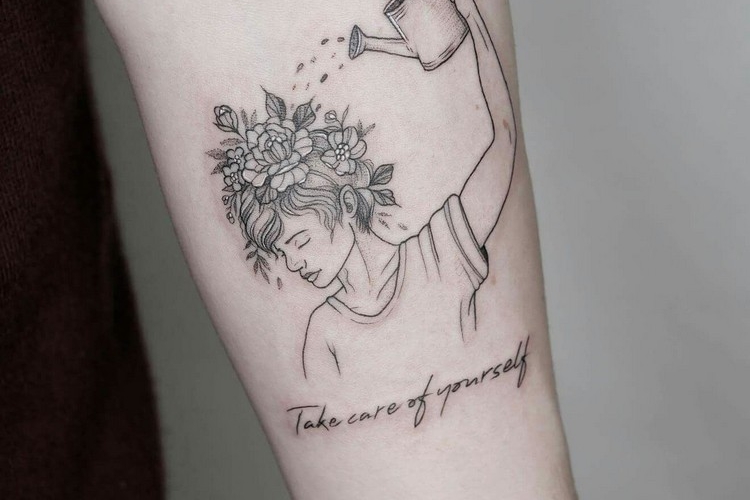 Selbstliebe Tattoo + Body Positive Tattoo Bedeutung und Ideen