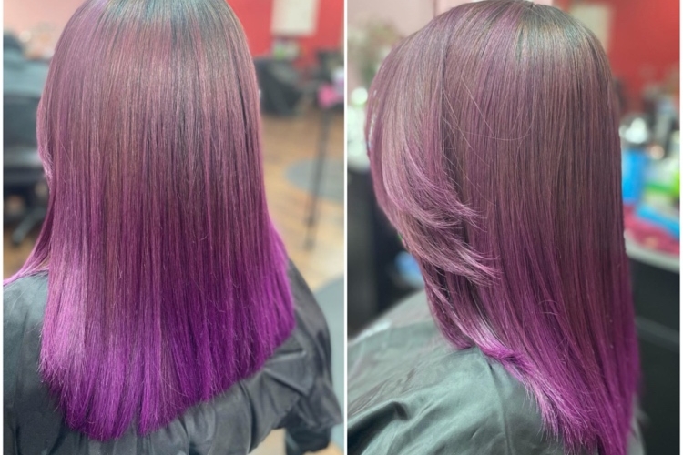 Lila Haare: Das sind die schönsten lila Haarfarben je nach Hautton