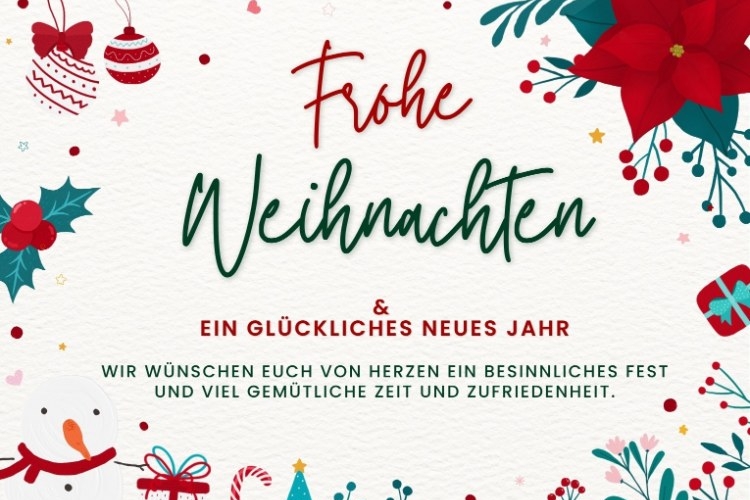 Kostenlose Weihnachtskarten mit besonderen Weihnachtsgrüßen: Vorlagen ...