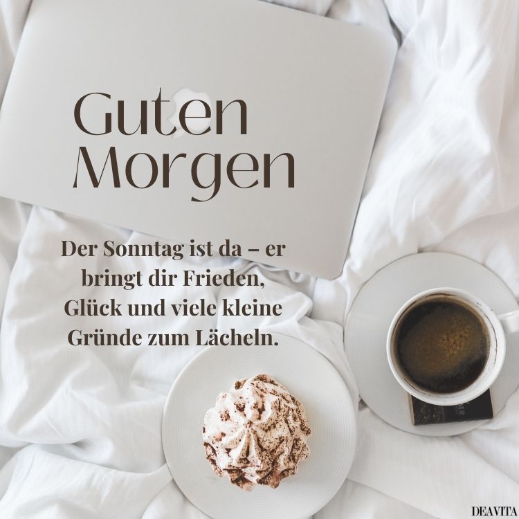 Guten Morgen Sonntag – Sprüche, Grüße & Bilder